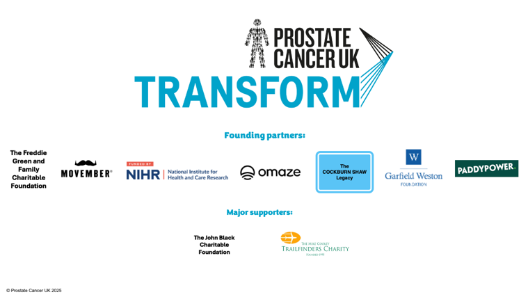 TRANSFORM trial | Prostate Cancer UK